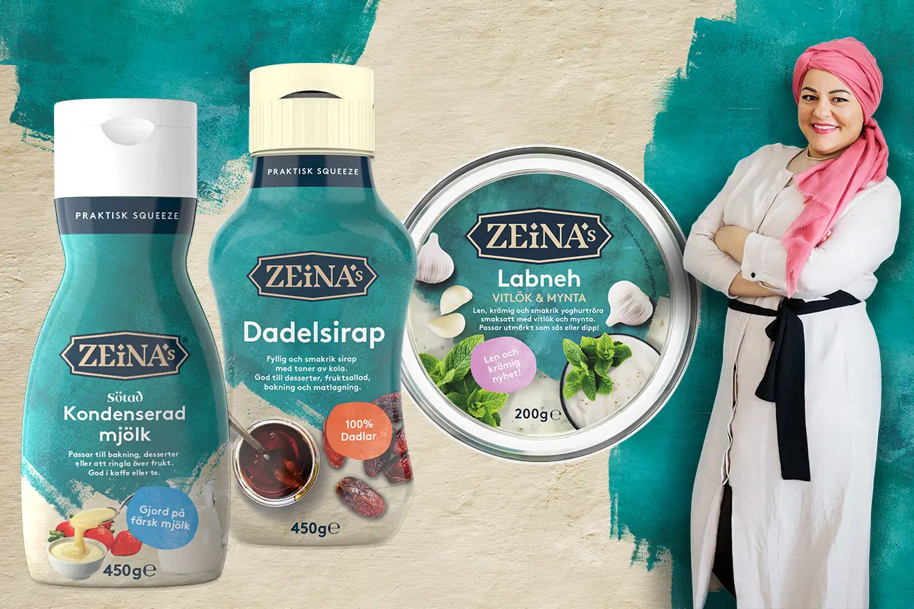 Zeinas sortiment växer – matprofilen lanserar flera smakrika ...